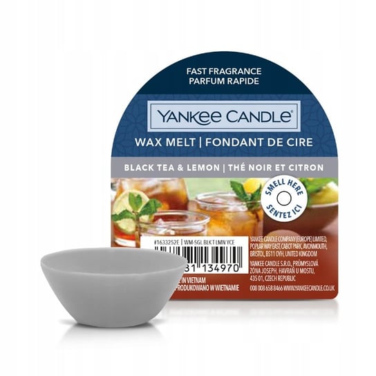 Black Tea & Lemon wosk zapachowy Yankee Candle - Yankee Candle | Sklep ...