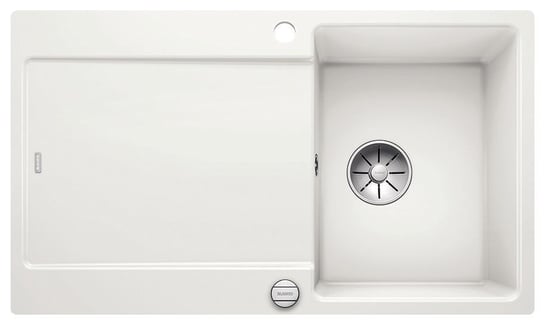 BLANCO IDENTO 45 S-F Ceramika PuraPlus Biały połysk odwracalny, korek ...