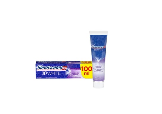 Blend-a-med, 3D white, Classic Fresh, pasta do zębów, 100 ml | Sklep ...
