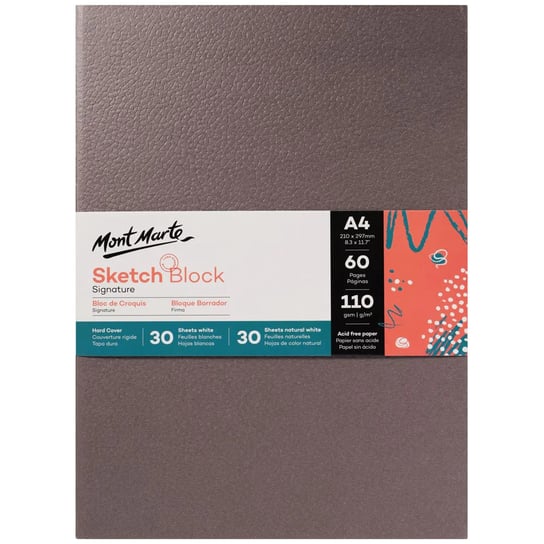 Blok Sketch Book Signature Mont Marte A4 60 Stron, 110gsm - Mont Marte ...