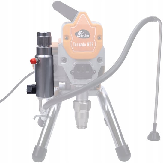 Blok z zaworem i mocowaniem filtra do agregatu malarskiego Rosfix Tornado RT2/RT3/RT4 - Rosfix ...