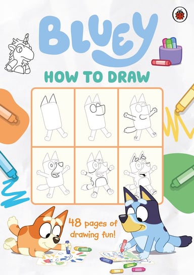 Bluey: How to Draw - Bluey | Książka w Empik
