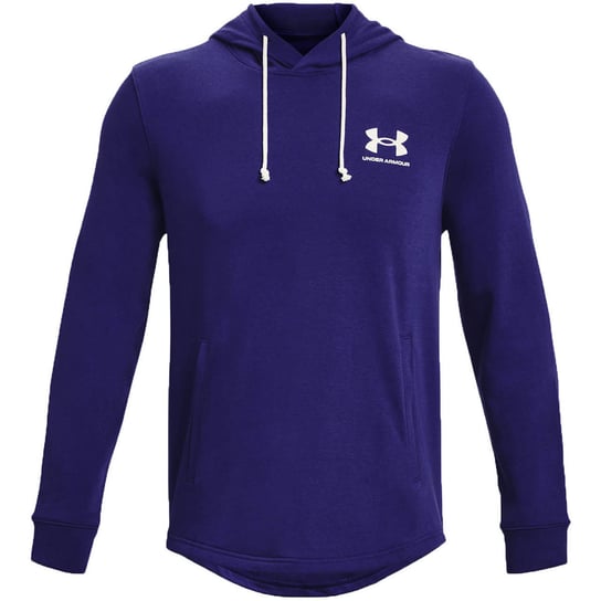 Bluza męska Under Armour UA Rival Terry LC HD niebieska 1370401 468-L ...