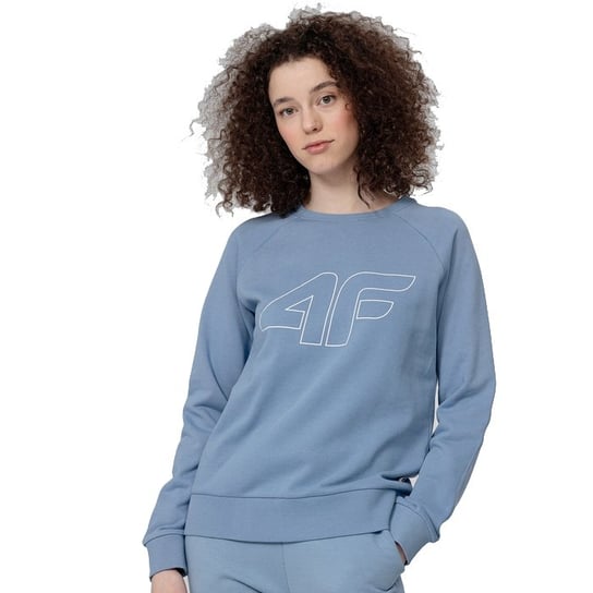Bluza sportowa bez kaptura damska 4F H4L22-BLD350 32S - XXL - 4F | Sport Sklep EMPIK.COM