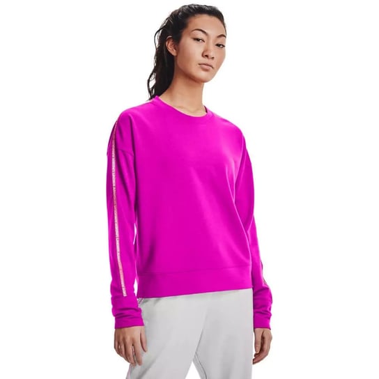 Bluza sportowa damska Under Armour Rival Terry Taped Crew-S - Under Armour | Sport Sklep EMPIK.COM
