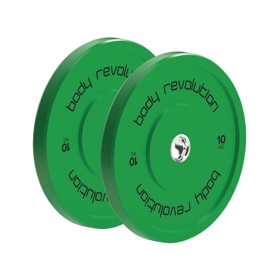 Body Revolution Olympic Bumper Plates Culoare 10kg pereche - Monster ...