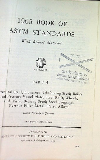 Book Of ASTM Standards, Part 4 - Opracowanie zbiorowe | Książka w Empik