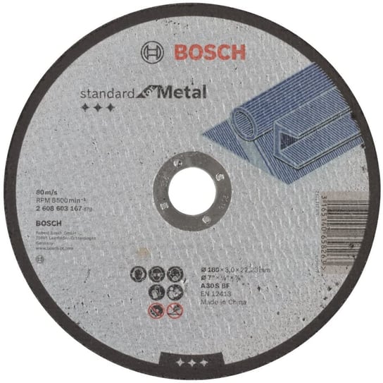 Bosch Bosch cutting disc Standard for Metal 180 x 3.0 mm (A 30 S BF ...