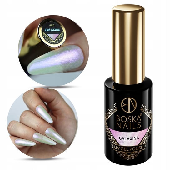 BOSKA NAILS lakier hybrydowy do paznokci manicure Cosmic Glow Galaxina ...