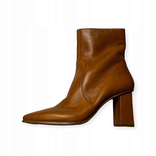 Botki damskie za kostkę brązowe zamek Aldo 40 - ALDO | Moda Sklep EMPIK.COM