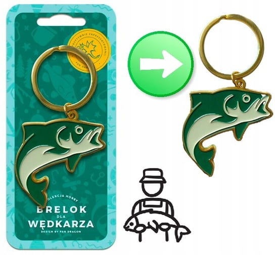 Brelok Hobby - Ryby - Pan Dragon | Sklep EMPIK.COM