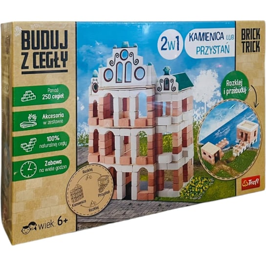 Brick Trick 2W1 Kamienica Lub Przystań Buduj Z Cegły Eko Klocki Trefl ...