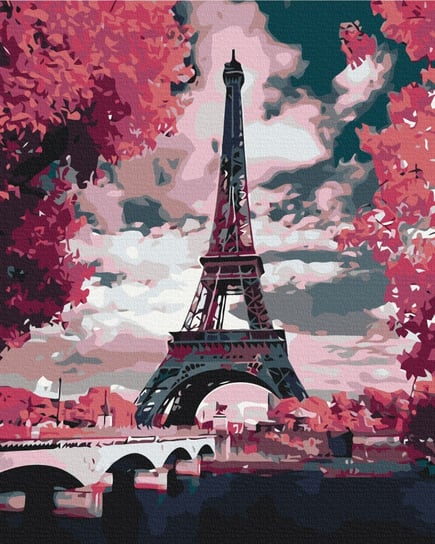 Brushme, Malowanie Po Numerach, Magnolias In Paris, 40x50 Cm - Brushme | Sklep EMPIK.COM