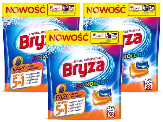 Bryza Kapsułki Do Prania Łatwe Prasowanie 5w1 114 Szt. - Reckitt ...