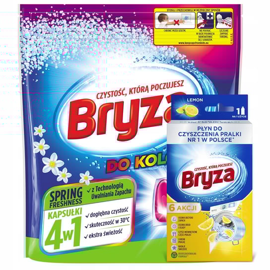 Bryza Kapsułki Do Prania Spring Czyszczenie Pralki - Reckitt Benckiser ...