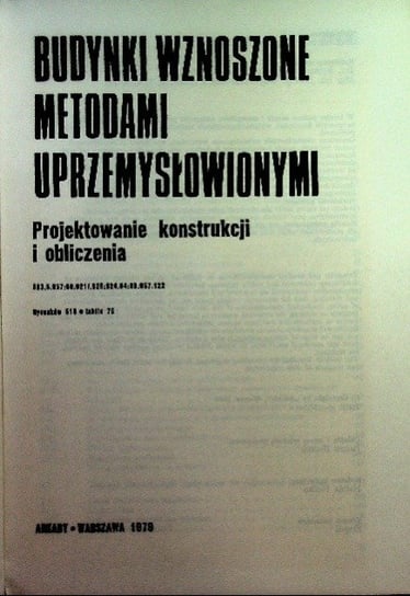 Budynki wznoszone metodami uprzemysłowionymi - Opracowanie zbiorowe ...
