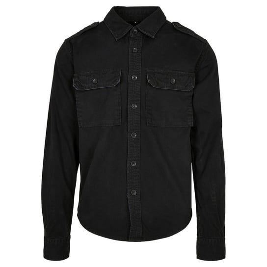 Build Your Brand Męska Koszula Z Długim Rękawem Vintage Wash (L ...