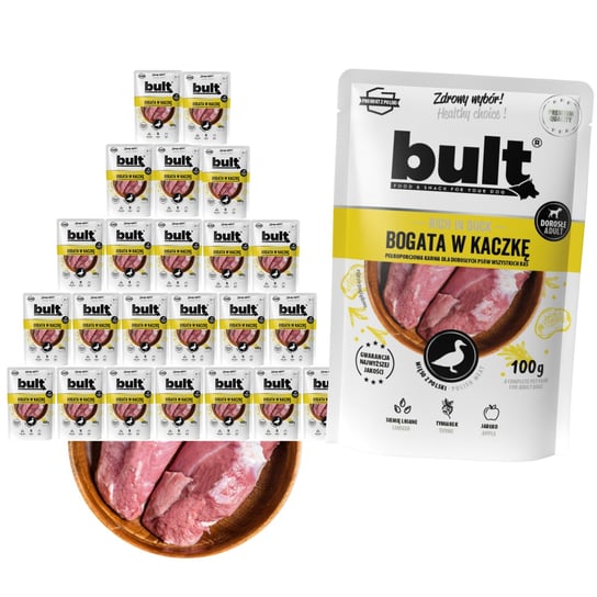 BULT Bogata w kaczkę - mokra karma dla psa - 24x100g - BULT | Sklep ...