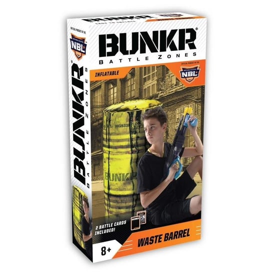 Bunkr Dmuchana Przeszkoda do Nerf Beczka na Odpady 3271 - Inna marka ...