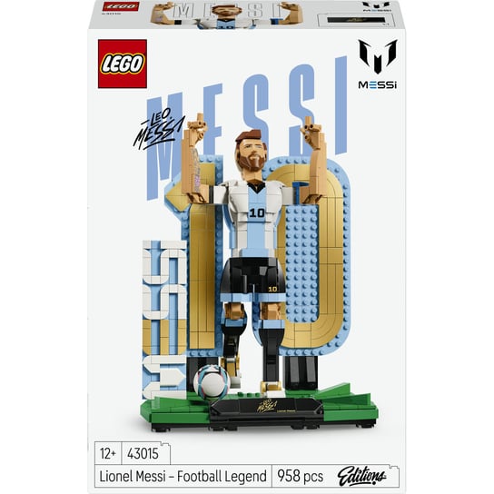LEGO® Editions, Lionel Messi — piłkarska legenda, 43015 - LEGO | Sklep ...