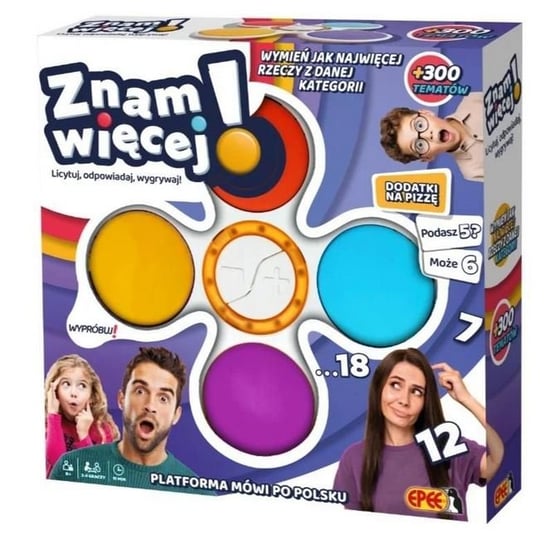 Znam więcej - elektroniczna gra familijna, Epee - Epee | Sklep EMPIK.COM