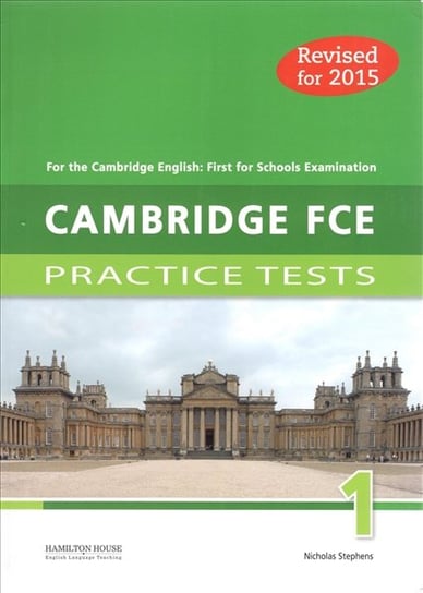 Cambridge First Certificate Practice Tests FCE 1 Student's Book ...