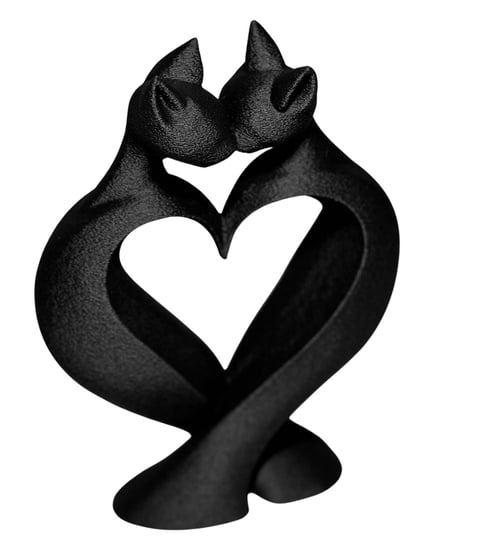 Cat Love – Figurka symbol miłości i kociego uroku - 12 cm - Inna marka ...