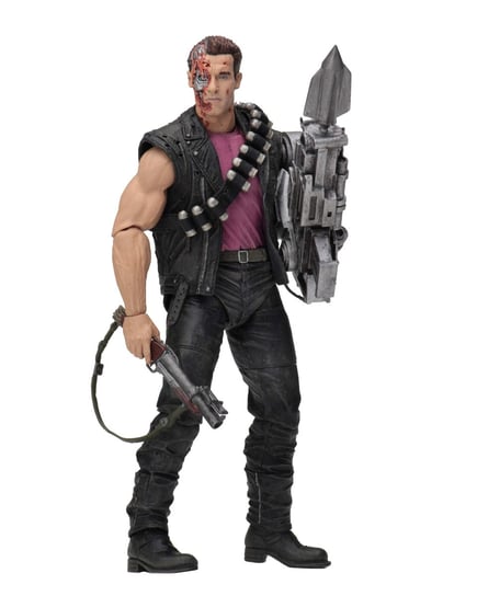 NECA - Terminator 2-7" Figurka akcji - Kenner Tribute - Power Arm T-800 ...