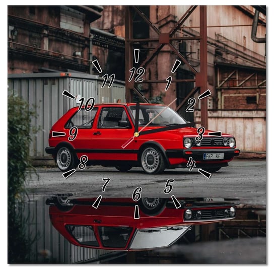 Zegar 40x40cm VW Golf Dwójka 2 II GTD - ZeSmakiem | Sklep EMPIK.COM