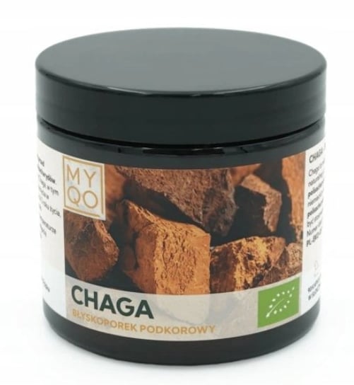 Chaga Błyskoporek podkorowy 90kaps. MYQO | Sklep EMPIK.COM