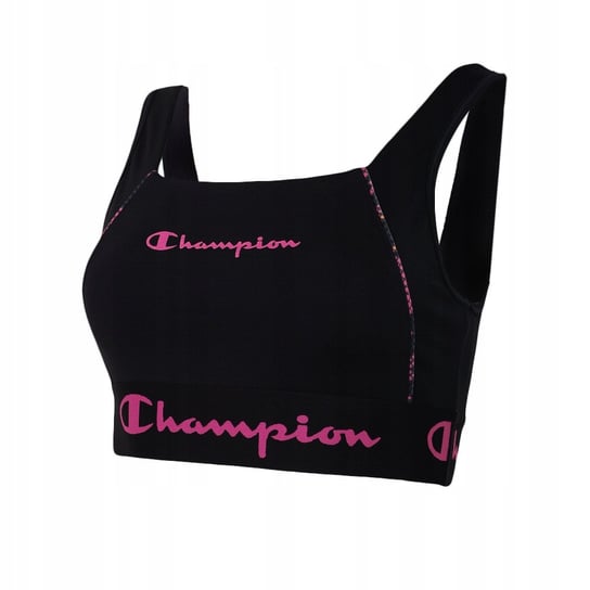 Champion Top Stanik Sportowy Square Neck Czarny M - Champion | Moda ...