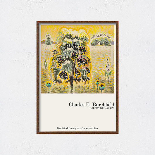 Charles E. Burchfield - Exhibition Poster - Atram | Sklep EMPIK.COM