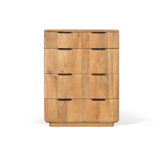 Chest of drawers made of mango wood 110 cm - giner and colomer | Sklep ...