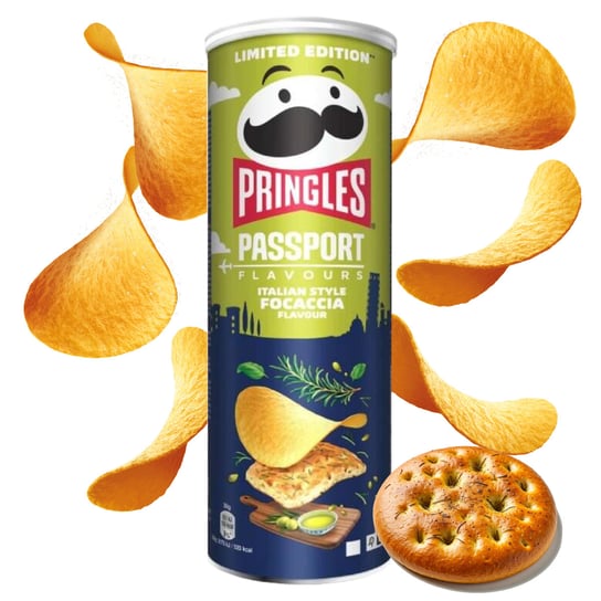 Chipsy Ziemniaczane Pringles Italian Style Foccacia 165G - Pringles ...