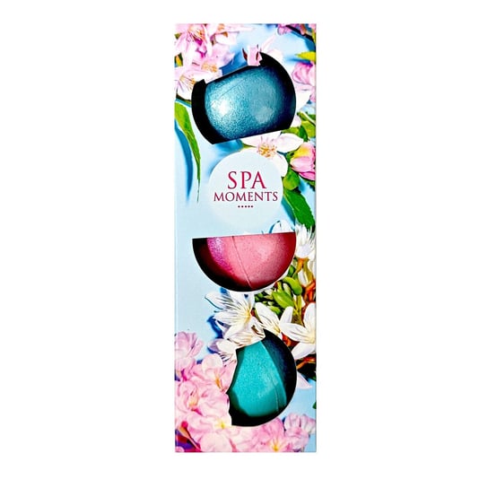 CHLAPU CHLAP Spa Moments Zestaw kul do kąpieli o zapachu Masła Shea 3 x ...