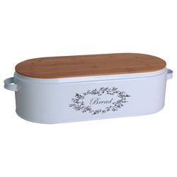 CHLEBAK OWALNY Wood 43.5x20.5x12.5 - Inna marka | Sklep EMPIK.COM