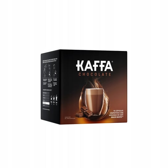 Chocolate Kaffa capsules compatible with Dolce Gusto - 16 capsules ...