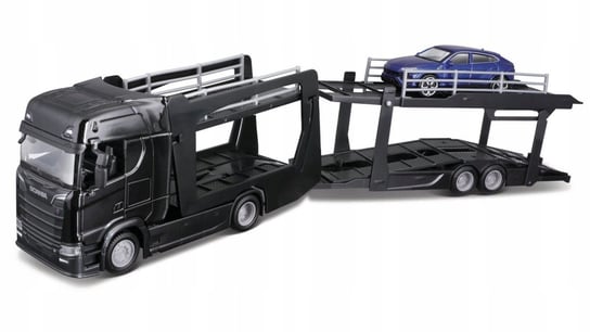 CIĘŻARÓWKA SCANIA 770 S LAWETA LAMBORGHINI URUS 1:43 MODEL BBURAGO 18 ...
