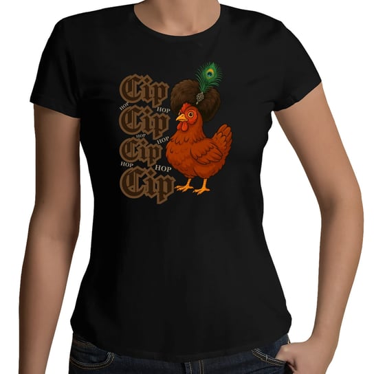 Cip Cip Cip Cip ( hop hop hop) - dla fanów serialu 1670 - damska koszulka na prezent ...