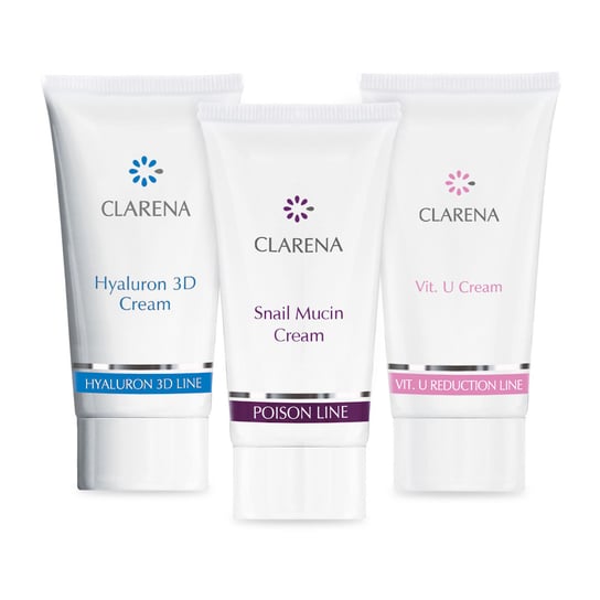 Clarena Zestaw Kremów Prezentowy do Intensywnej Pielęgnacji Skóry | Sklep EMPIK.COM