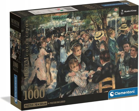 Clementoni 1000 El. Museum Renoir - Bal Du Moulin De La [Puzzle ...