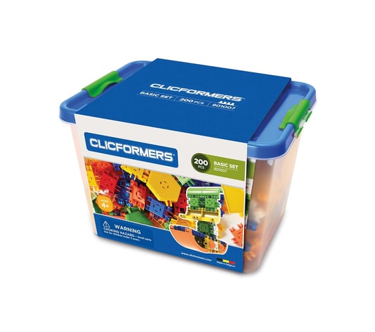 Clics Toys, klocki konstrukcyjne clics clicformers 200 sztuk - Clics ...