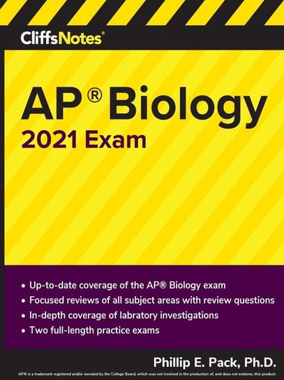 Cliffsnotes AP Biology 2021 Exam - Phillip E Pack | Książka w Empik