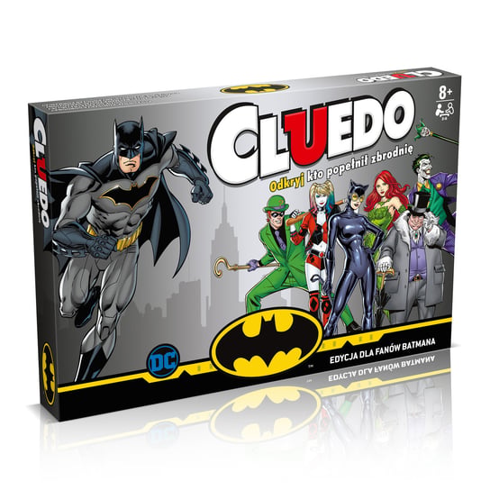 CLUEDO Batman, gra logiczna, Winning Moves - Winning Moves | Sklep ...
