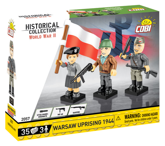 Cobi, Historical Collection Wwii, Figurki 3Pak August 1, 1944 Wars ...