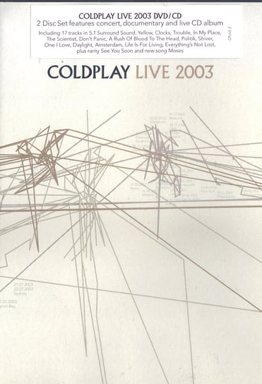 Coldplay Live 2003 (Limited Edition) - Coldplay | Muzyka Sklep EMPIK.COM