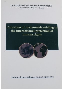 Collection of instruments relating to the international protection of ...
