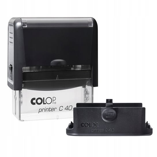 Colop Compact PRO 40, do max. 6 wersów, 22x56mm- PIECZĄTKA Z TWOIM TEKSTEM - COLOP | Sklep EMPIK.COM