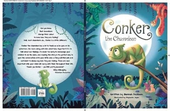 Conker the chameleon - Hannah Peckham | Książka w Empik