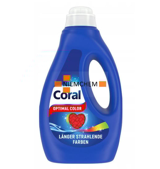 Coral Optimal Color Kolor Żel Prania 20pr 1L [DE] - Coral | Sklep EMPIK.COM